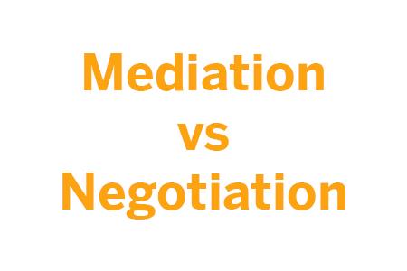 Mediation vs Negotiation | Diales